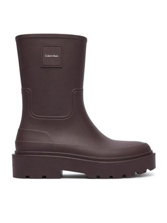 Calvin Klein Gummistiefel Rainboot Rubber HW0HW03179 Dunkelbraun