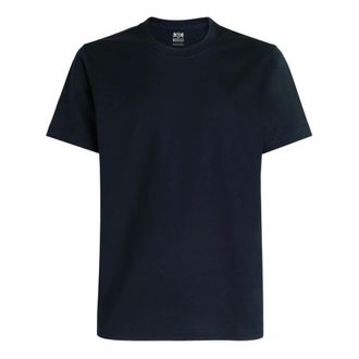 Boggi Milano Homme, Tops, Bleu, Taille: 2XL T-shirt en jersey de coton Pima