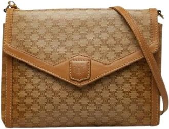 Celine Sac bandouli&egrave;re vintage Pre-owned - Femme - Pre-owned - Brun - Taille: ONE Size