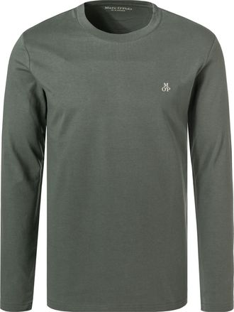 Marc O'Polo Herren Longsleeve grün