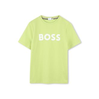 HUGO BOSS T-Shirt J52030 S Gr&uuml;n Regular Fit