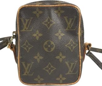Louis Vuitton unisex, Pre-owned, Brun, Taille: ONE Size Sac bandouli&egrave;re Pochette en toile Monogram Pre-owned
