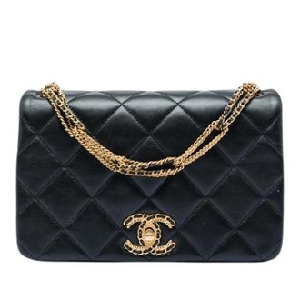 Chanel Pre-owned Leder chanel-taschen - - Pre-owned - Damen - Schwarzk - ONE SIZE