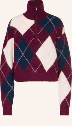 Tommy Jeans Troyer Mit Alpaka rot