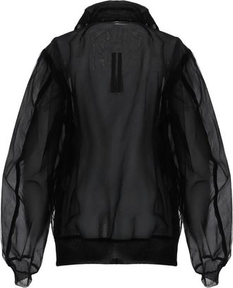 Rick Owens Dracucollar Flight Bomber Jacket - Black