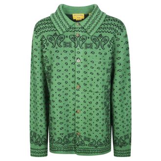 Guest In Residence Wild Rag Work Shirt - - Shirts - Herren - Gr&uuml;n - S
