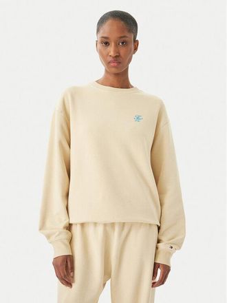 Tommy Hilfiger Sweatshirt Logo Embroidery WW0WW48724 Hellbeige Relaxed Fit