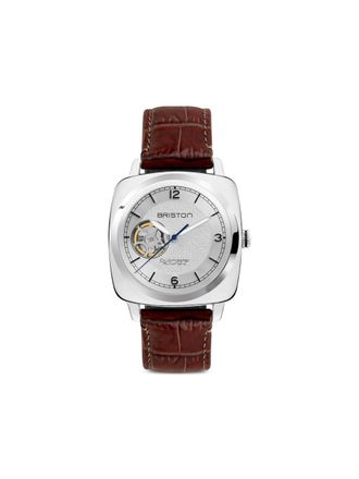 Briston montre Clubmaster Legend 39 mm - Gris
