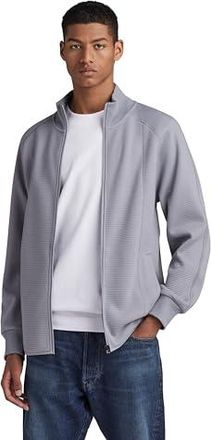 G-Star G-Star Homme T-Shirt &agrave; Manches Longues Jirgi Zip Slim, Gris (dim grey D23476-D271-3885), L