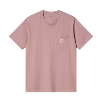 Carhartt Work in Progress Homme, Tops, Rose, Taille: L Pocket T-Shirt