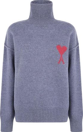 Ami Herren, Strickwaren, Grau, SGr&ouml;&szlig;e