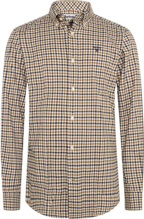 Barbour Softes Flanellhemd Finkle mit Vichykaromuster, Tailored Fit in
