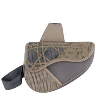 Dior Pre-owned Nylon sacs-dior - Femme - Pre-owned - Beige - Taille: ONE Size