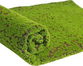 Hemobllo K&uuml;nstliches Moos Mikrolandschafts Dekor 50x50cm Realistische Moosmatte f&uuml;r Kleiner Garten Bonsai Blumenarrangements Langlebiges Sicheres Material Wohn