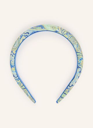 Etro Etro Haarreif Aus Seide blau