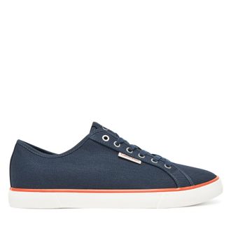 Calvin Klein Jeans Sneakers aus Stoff Calvin Klein Jeans Ess Vulc Low Mg Cv YM0YM01301 Dunkelblau