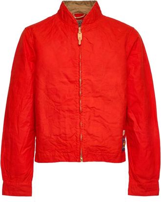 Manifattura Ceccarelli Homme, Vestes, Orange, Taille: 4XS Bomber Jacket