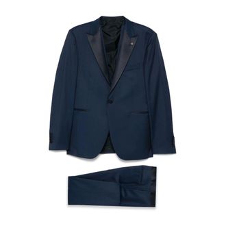Tagliatore Homme, Costumes, Bleu, Taille: L Costume de v&ecirc;tements pour hommes Blu Ss25