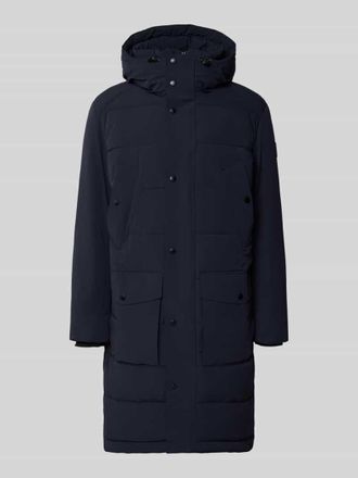 Strellson Regular Fit Steppmantel mit Logo-Patch Modell CRASHER