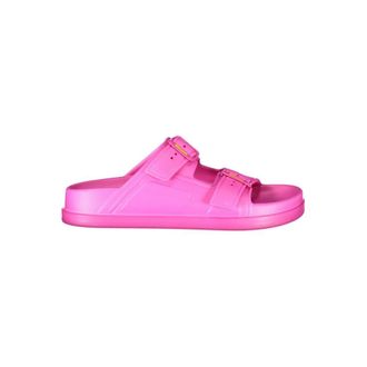 Blauer Sliders - - Shoes - Damen - Rosa - 37 EU