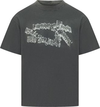 44 Label Group Homme, Tops, Noir, Taille: M T-shirt en jersey