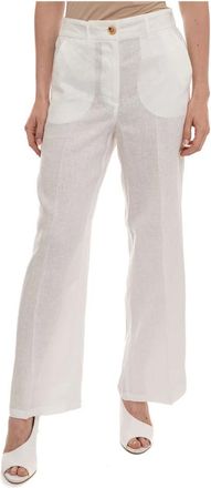 Pennyblack Femme, Pantalons, Blanc, Taille: 46 FR Pantalon Pbbmicio