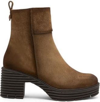 Porronet Michelle Bottes en croûte de cuir avec fermeture éclair, Cuir, 39 EU