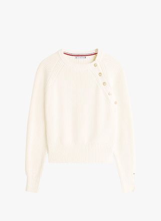 Tommy Hilfiger Pull ray&eacute; en coton
