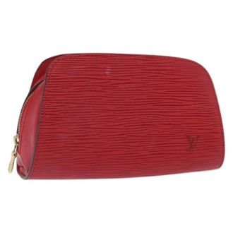 Louis Vuitton Pre-owned Vintage Leder Clutch - - Pre-owned - Damen - Rot - ONE SIZE
