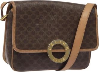 Celine Pre-owned Cuir sacs-celine - Femme - Pre-owned - Brun - Taille: ONE Size