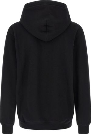 Gucci Logo-Print Cotton Hoodie - Black