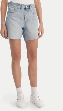 Calvin Klein Jeans Jeansshorts LV047F766G Blau Relaxed Fit