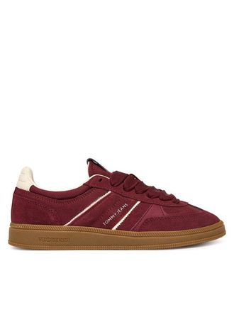 Tommy Jeans Sneakers The Greenwich Edge Suede EN0EN02924 Dunkelrot