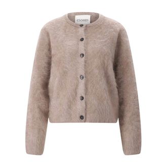 Closed Kaschmir-Strickjacke - - Knitwear - Damen - Beige - XS