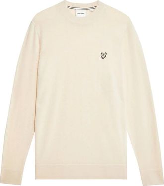Lyle & Scott Homme, Sweatshirts et sweats &agrave; capuche, Beige, Taille: 2XL Pull &Eacute;l&eacute;gant