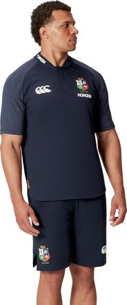 Canterbury Of New Zealand British and Irish Lions Poly Polo T-Shirt f&uuml;r Herren, dunkler Saphir, Gr&ouml;&szlig;e 4XL