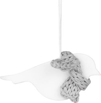 Räder Hängendes Ornament Rotkehlchen 7x4,5cm Wolle Weihnachten