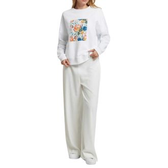 Ted Baker Sweatshirt f&uuml;r Damen, leger (Wei&szlig;)