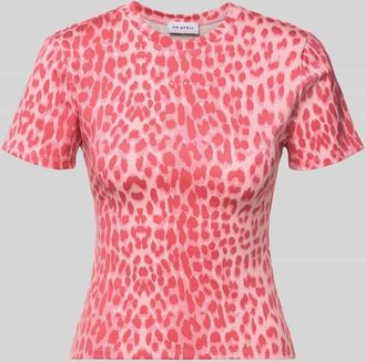 Oh April Slim Fit T-Shirt im Allover-Look Modell Joy