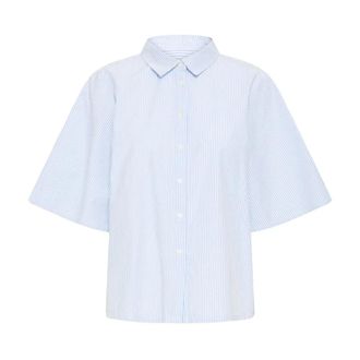 Ichi Hemden - - Blouses & Shirts - Damen - Blau - XS