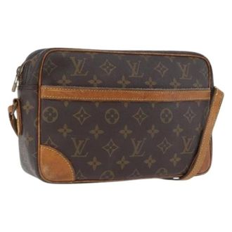 Louis Vuitton Sac bandouli&egrave;re en toile Monogram Pre-owned - Femme - Pre-owned - Brun - Taille: ONE Size