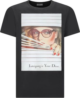 Dior Homme, Tops, Noir, Taille: S T-shirt Heritage Print