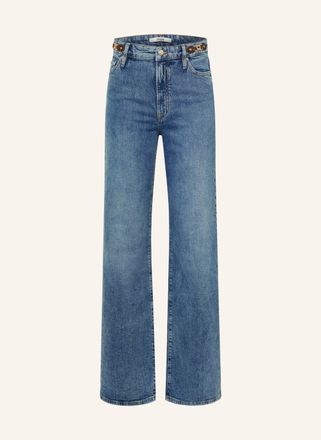 Maje Wide Leg Jeans blau