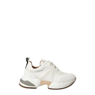Alexander Smith Femme, Chaussures, Blanc, Taille: 40 EU Baskets en marbre blanc avec talon de 5 cm