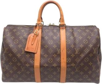 Louis Vuitton unisex, Pre-owned, Brun, Taille: ONE Size Sac Week-end Vintage Pre-owned
