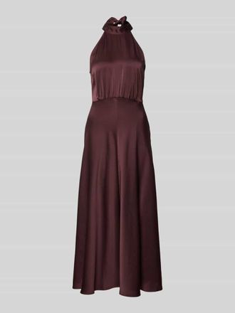 Sams&oslash;e & Sams&oslash;e Satinkleid mit Neckholder Modell Modell RHEO