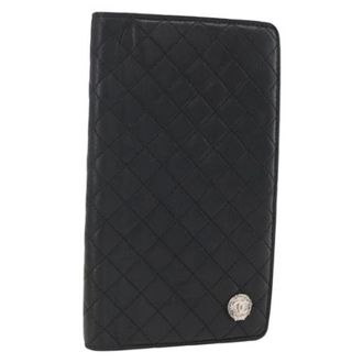 Chanel Portefeuille Vintage Pre-owned - Femme - Pre-owned - Noir - Taille: ONE Size