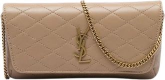 Saint Laurent Pre-owned Gaby Phone Holder - - Pre-owned - Damen - Beige - ONE SIZE