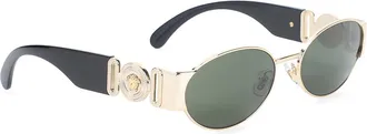Versace Lunettes De Soleil - Or