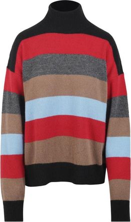 Jucca Femme, Pulls, Multicolore, Taille: 40 FR Col roulés